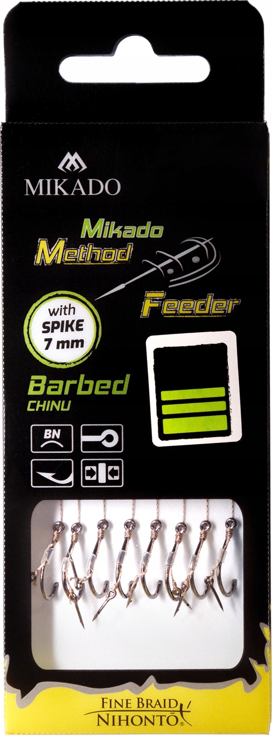 Haczyki Plecionka Method Feeder Mikado Igła4 10 - Haczyki i kotwiczki wędkarskie - Sklep ...