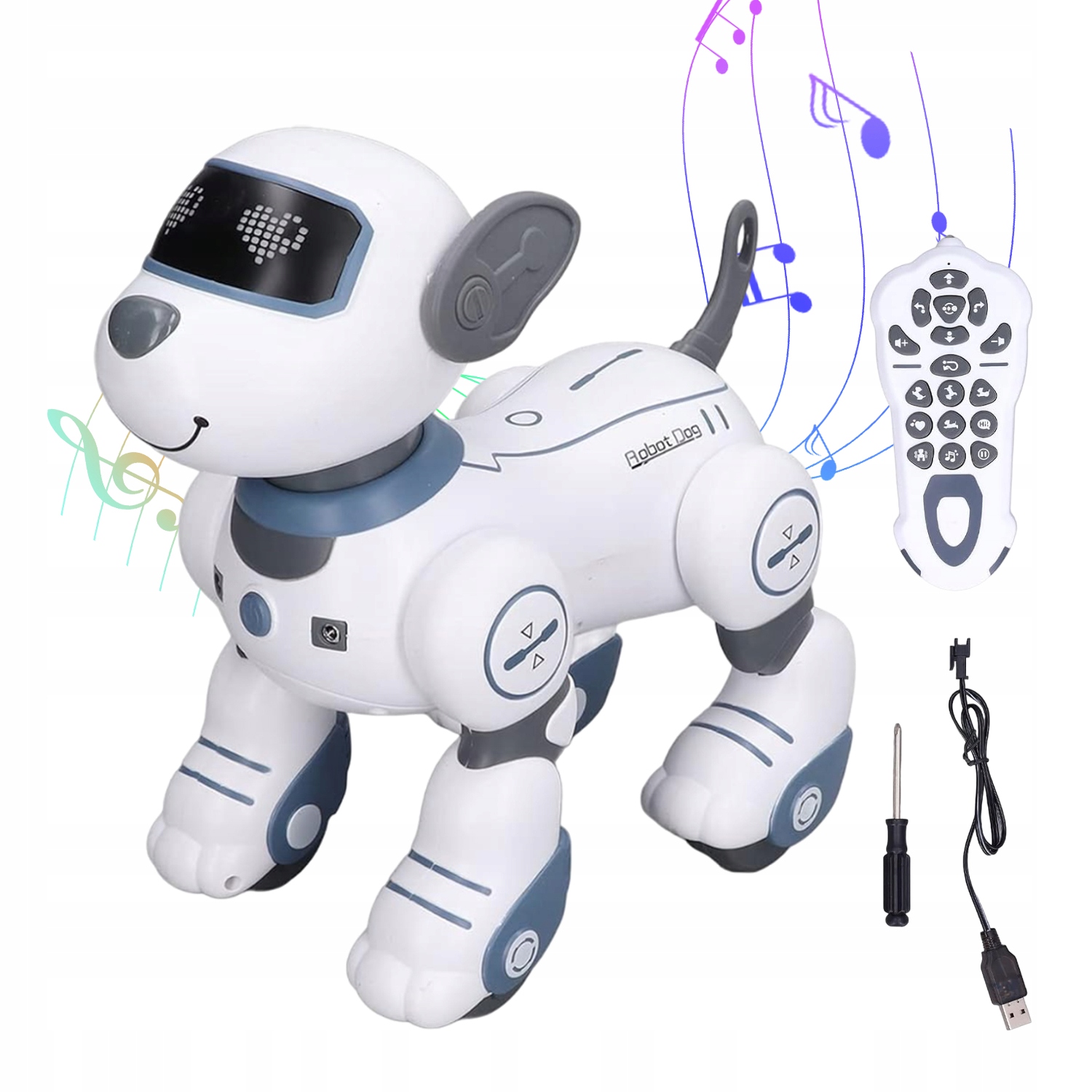 INTELIGENTNÍ ROBOT PES-ROBOT MY PROGRAMMABLE SMART MECHANICKÝ ROBOT DIY ...