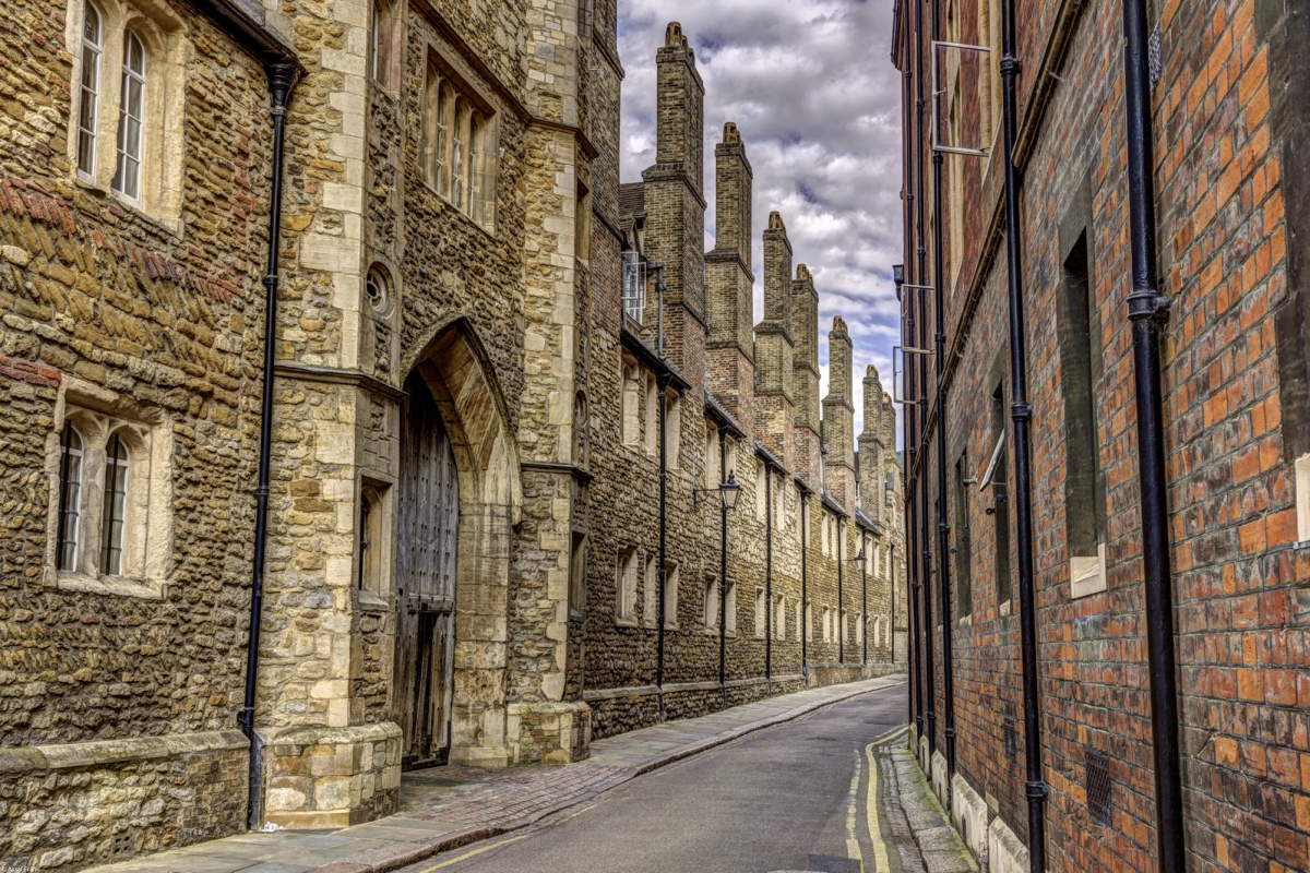 Plagát Ulica v Cambridge bez rámu 60 x 40 cm, (5905391250384) • Ceny, Recenzie - Allegro