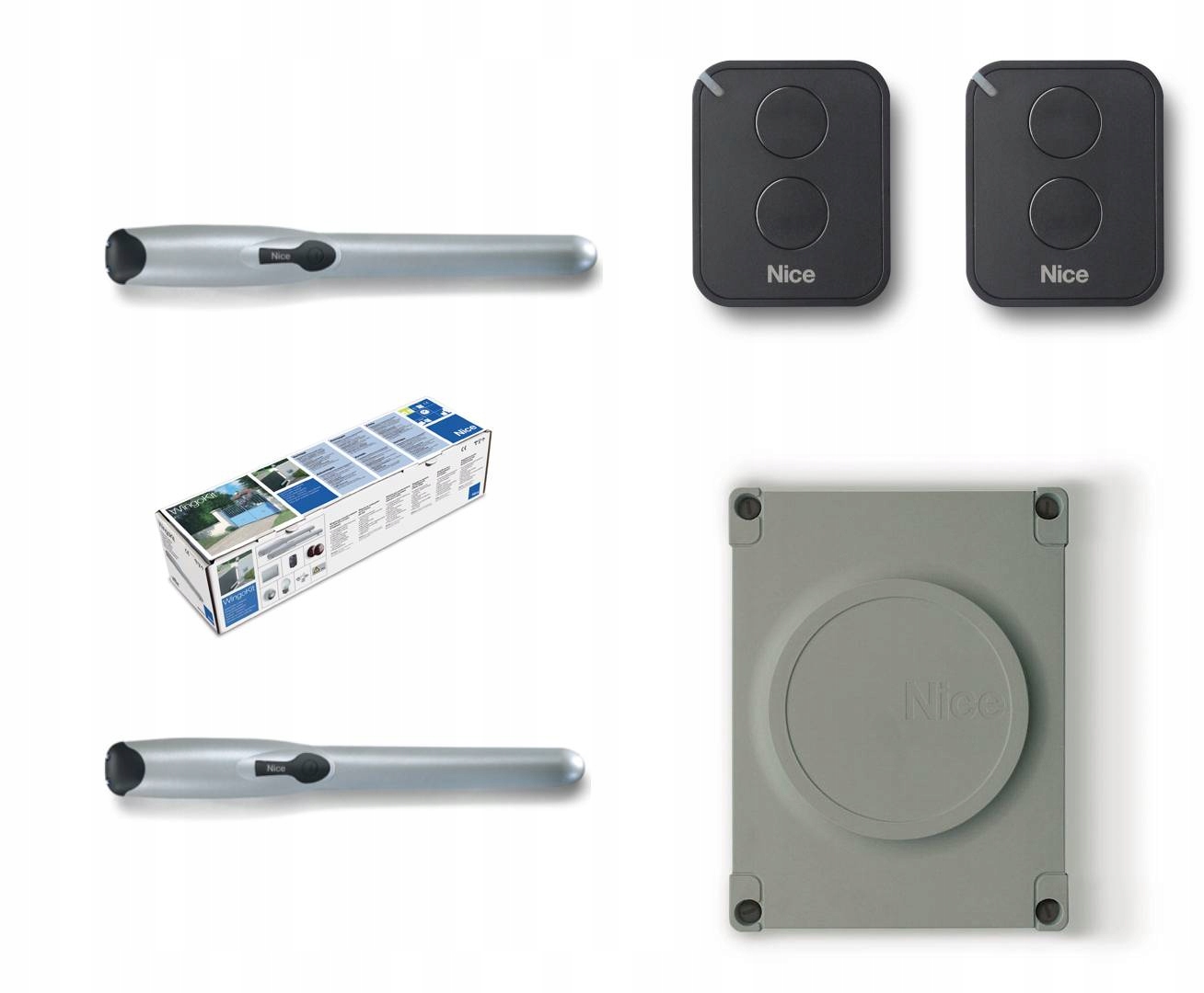 Zestaw Nice Wingo 2024 do bram skrzydłowych Napęd - Siłownik (8032595795001) • Cena, Opinie ...