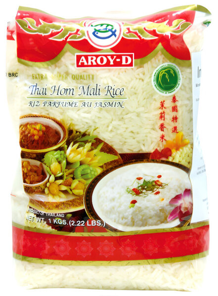 Jazmínová ryža 1 kg Aroy-D Thai Hom Mali - Allegro