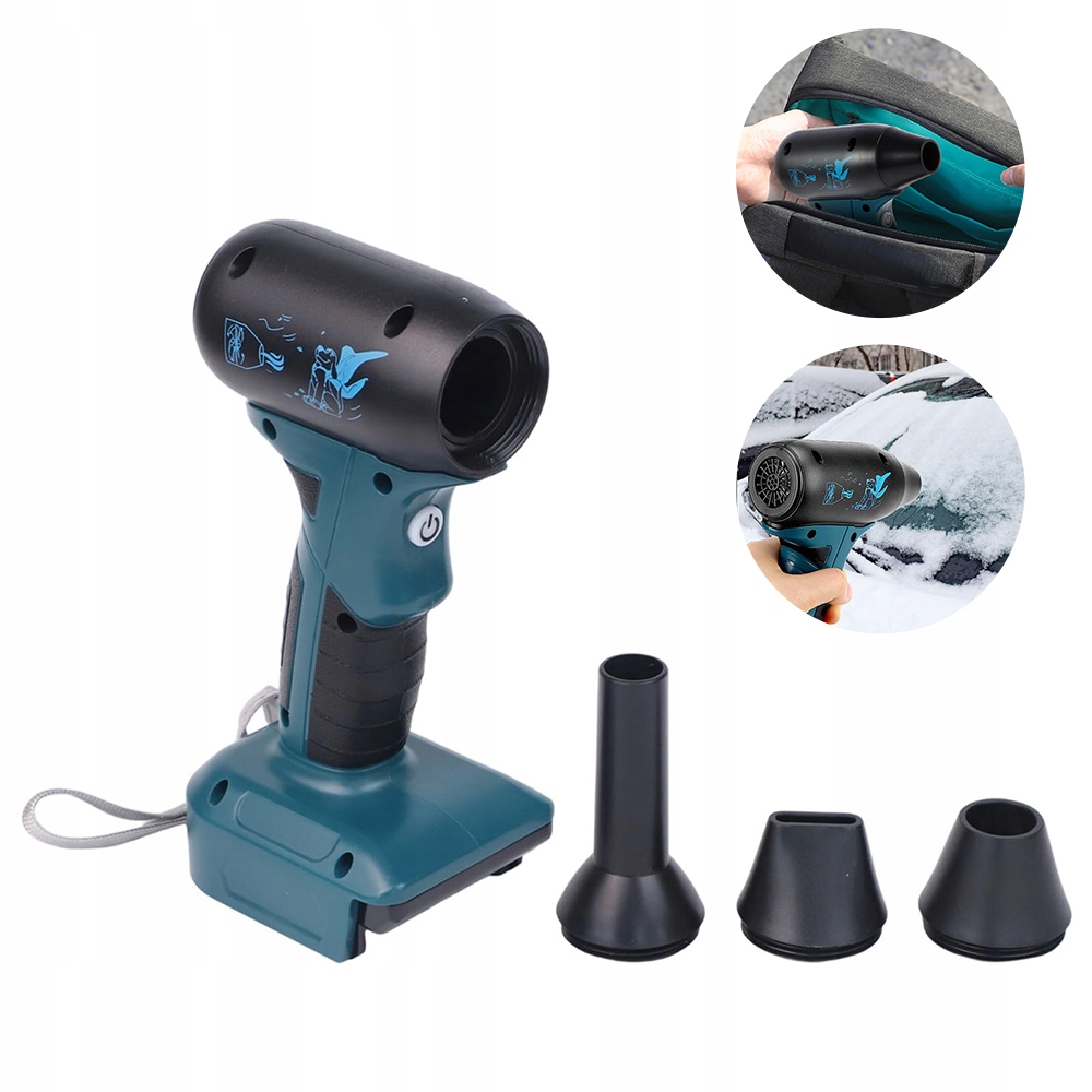 MINI FÚKAČ S 4 RÝCHLOSŤAMI TURBO JET FAN USB-C ČIERNY NA PRACH ...