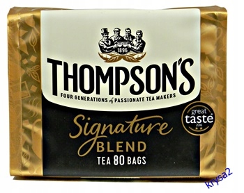 Thompson's SIGNATURE BLEND herbata 80 tor. 250g (039745001294) • Cena ...