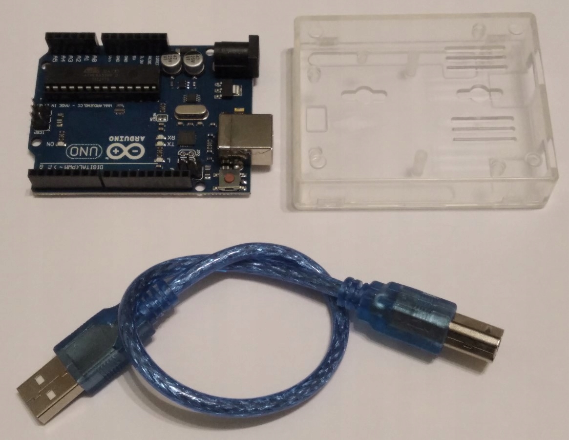 Arduino UNO R3 ATMega328 DIP + kabel USB + obudowa - Sklep, Opinie ...