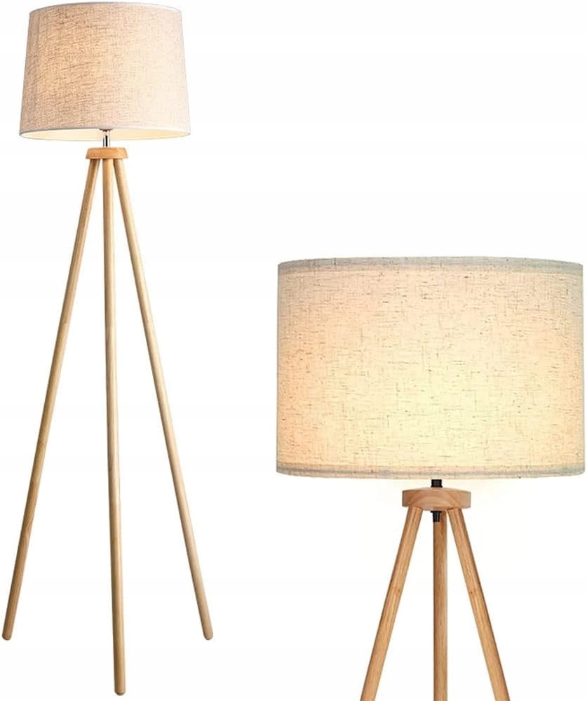 LAMPA STOJACA PODLOGOWA TROJNOG LAMPA PODLOGOWA BOHO E27 DREWNO ... LAMPA STOJACA PODLOGOWA TROJNOG LAMPA PODLOGOWA BOHO E27 DREWNO ...