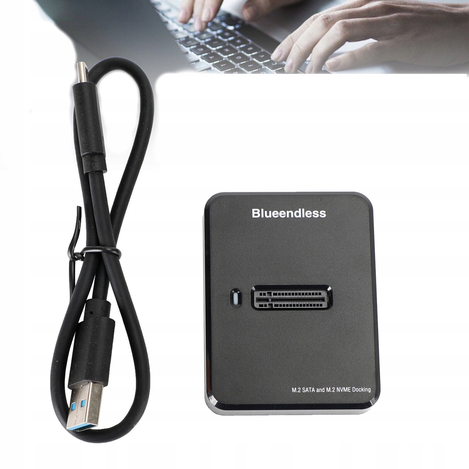 adapter ssd na dysk kieszeń m2 NVME/SATA Type-C - Sklep, Opinie, Cena w ...