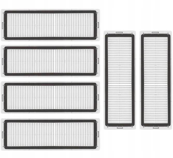 6x Filtry pro XIAOMI Robot Vacuum Mop 2 Pro+ 1C 2C S10+ X10 X10+ X20 ...