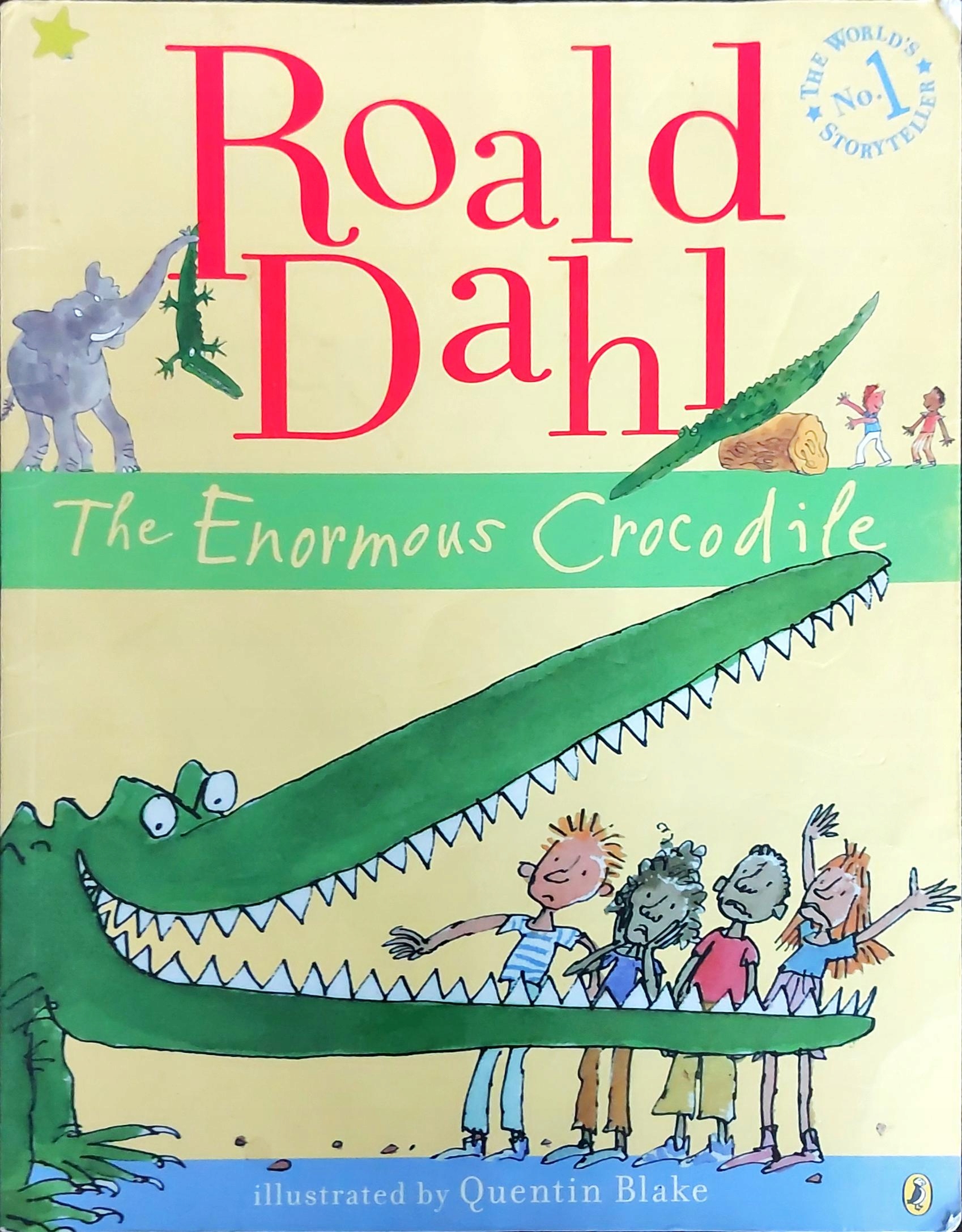 THE ENORMOUS CROCODILE ROALD DAHL (15202596871) | Książka Allegro