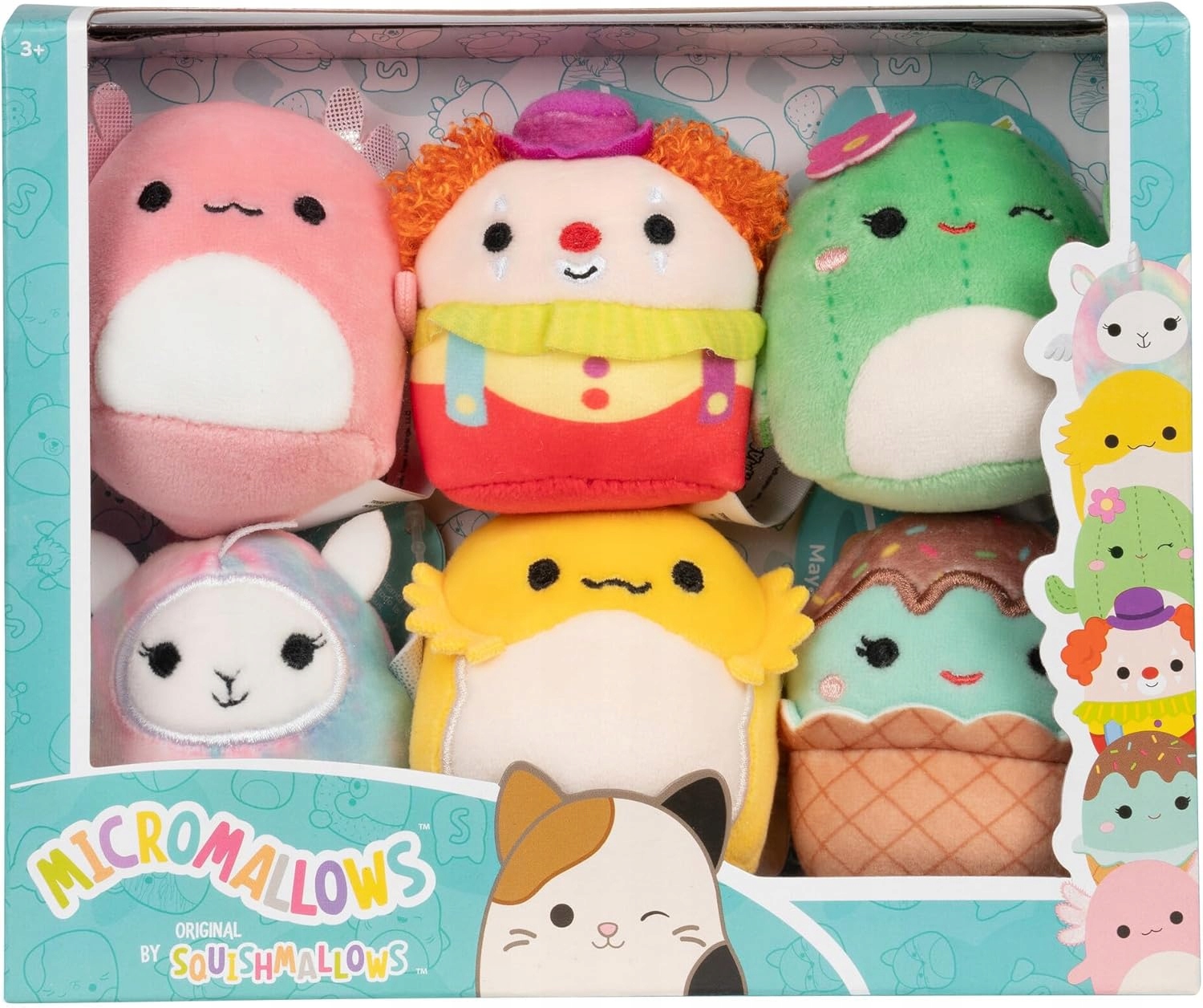 Zestaw maskotek Jazwares Squishmallows Micromallows 6 szt ...