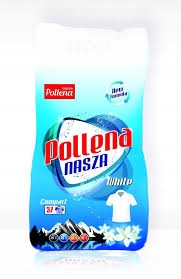 Proszek do prania białego POLLENA 6kg 88 prań , Bez fosforanów ...