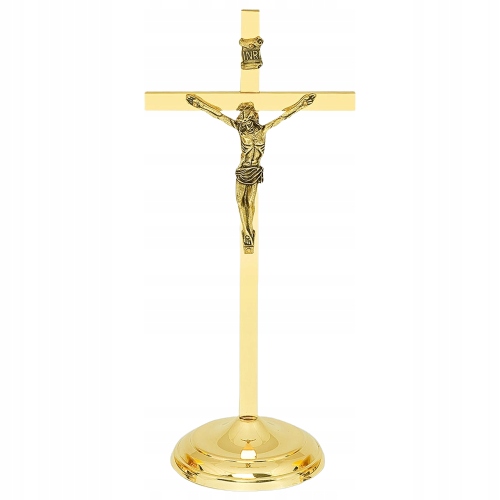 KRZYŻ STOJĄCY NOWOCZESNY MOSIĄDZ 30CM 12356489350 - Allegro.pl KRZYŻ STOJĄCY NOWOCZESNY MOSIĄDZ 30CM 12356489350 - Allegro.pl