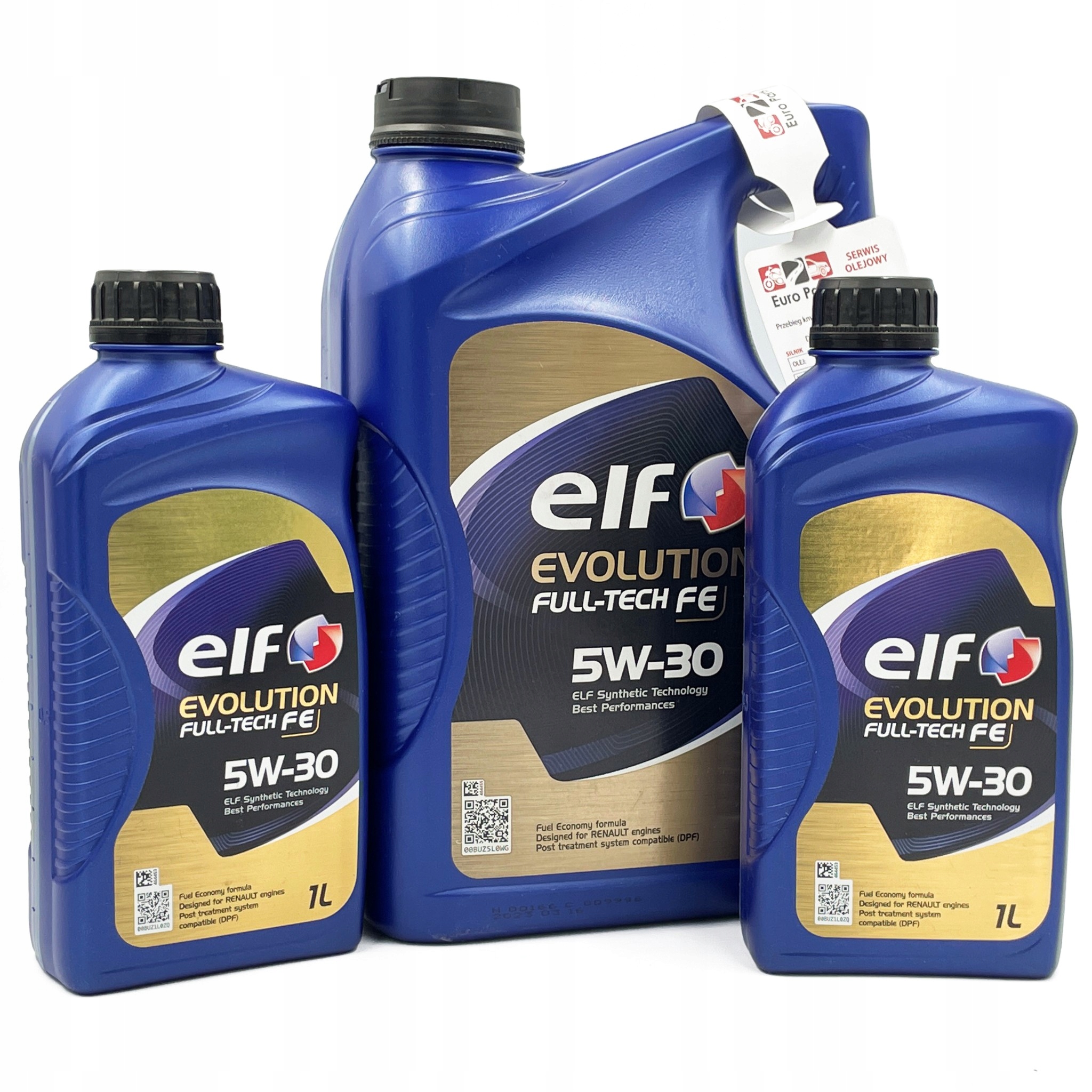 ELF EVOLUTION FULL-TECH FE 5W30 5W-30 C3 C4 FAP 7L 463052/Aj za 239 zł ...