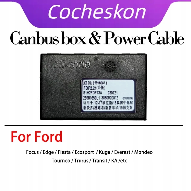 Car Radio CANBus Box FDF2.21 CAN Bus Decoder Adapter for Ford Focus ...