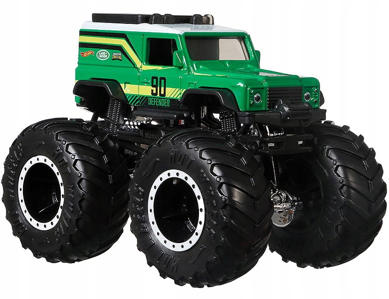 HOT WHEELS Monster Trucks Land Rover Defender 90 • Cena, Opinie - Allegro