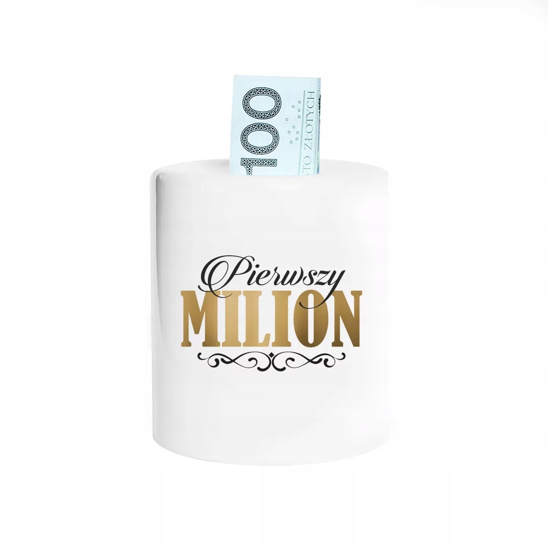 Pierwszy milion ŚMIESZNY PREZENT SKARBONKA (5904508233548) • Cena ...