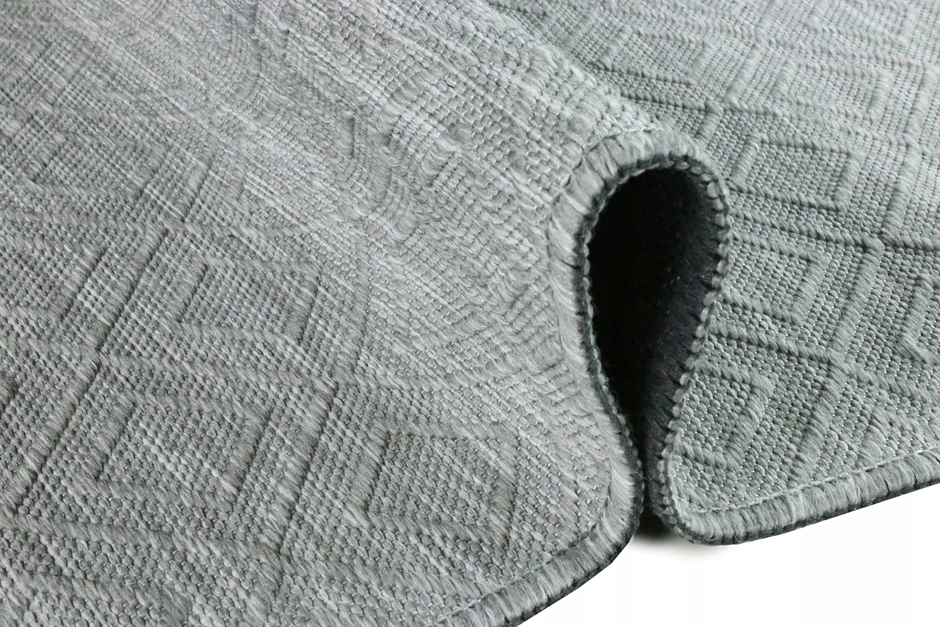 DYWAN BAWEŁNIANY 160x230 - PŁASKO TKANY - ROMBY • Cena, Opinie • Dywany ...