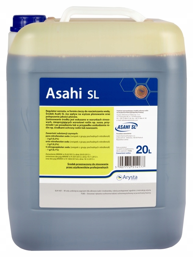 Asahi 20 L - Niska cena na Allegro