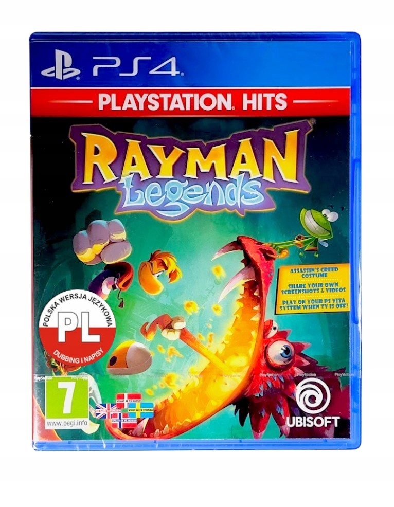 Rayman Legends PlayStation 4 (PS4) pudełkowa - Stan: Nowy 62.30PLN ...