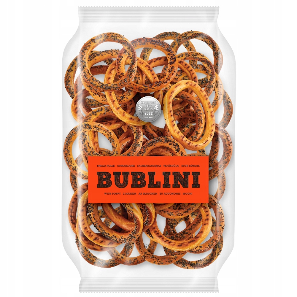 Obwarzanki Bublini z Makiem 375g (4820027551769) • Cena, Opinie ...