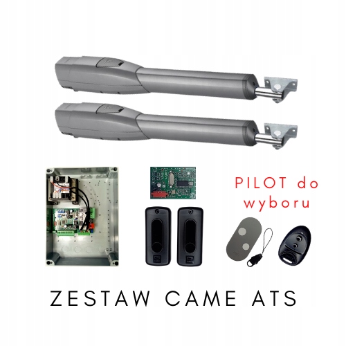 CAME ATS Zestaw do bramy dwuskrzydłowej 6m • Cena, Opinie • Napędy 10249250739 • Allegro