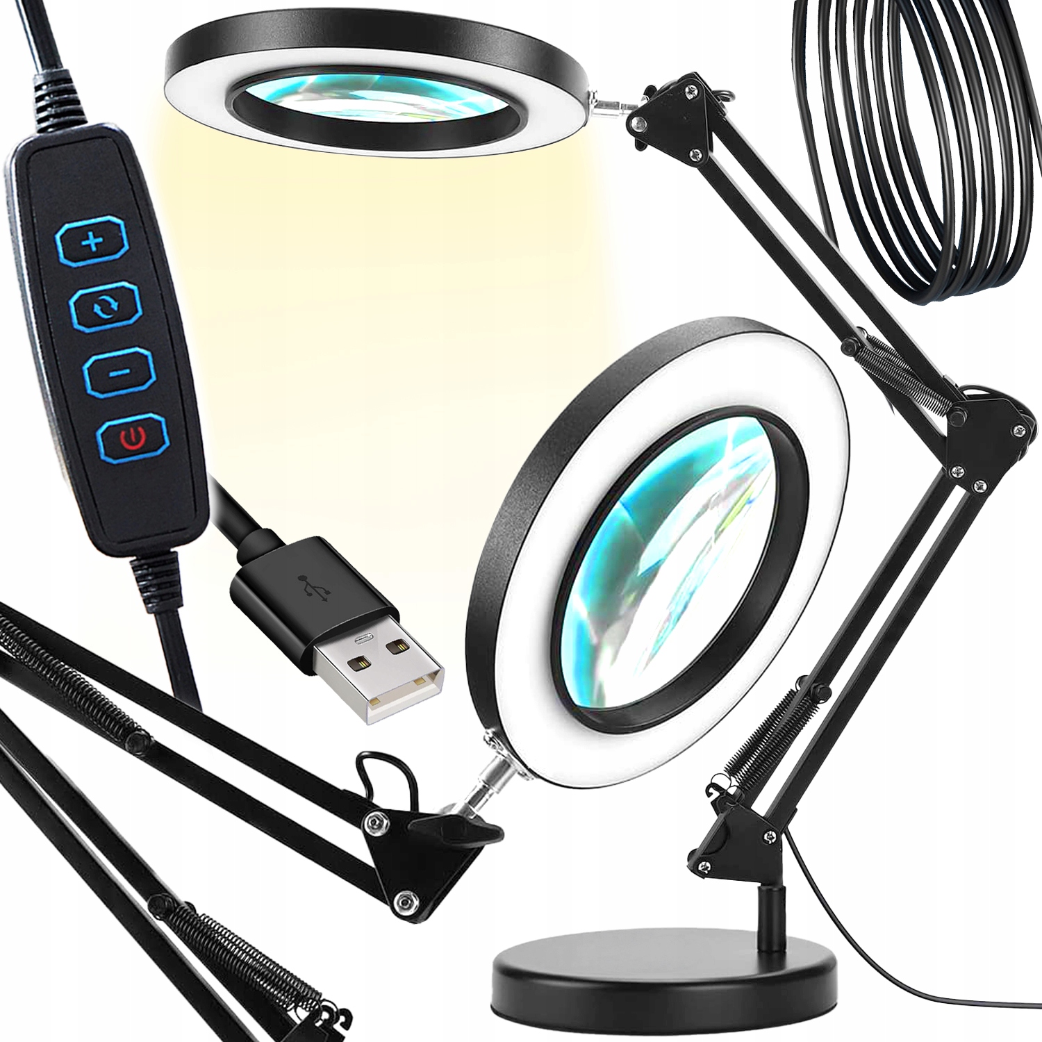 Lupa z Podświetleniem Led - Niska cena na Allegro