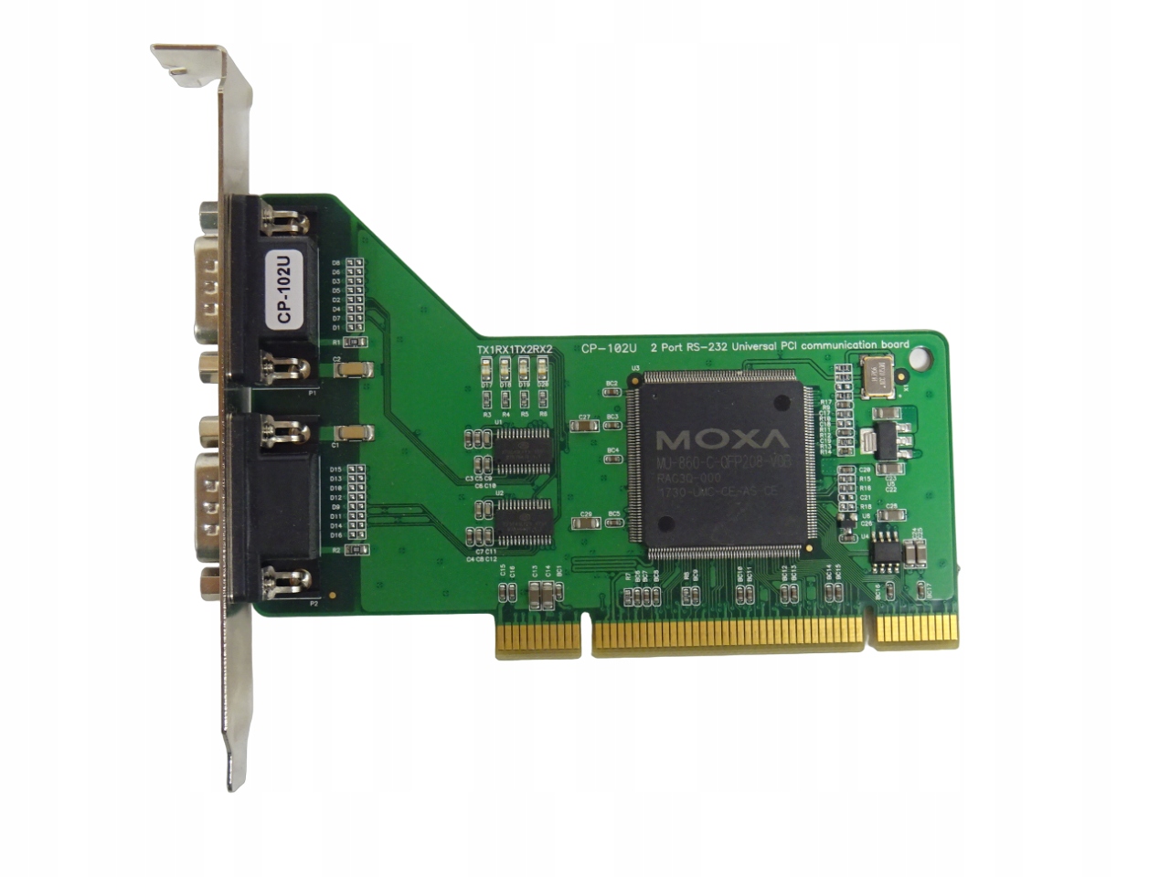 MOXA CP-102U 2-port RS-232 Universal PCI serial board w Grodzisk ... MOXA CP-102U 2-port RS-232 Universal PCI serial board w Grodzisk ...