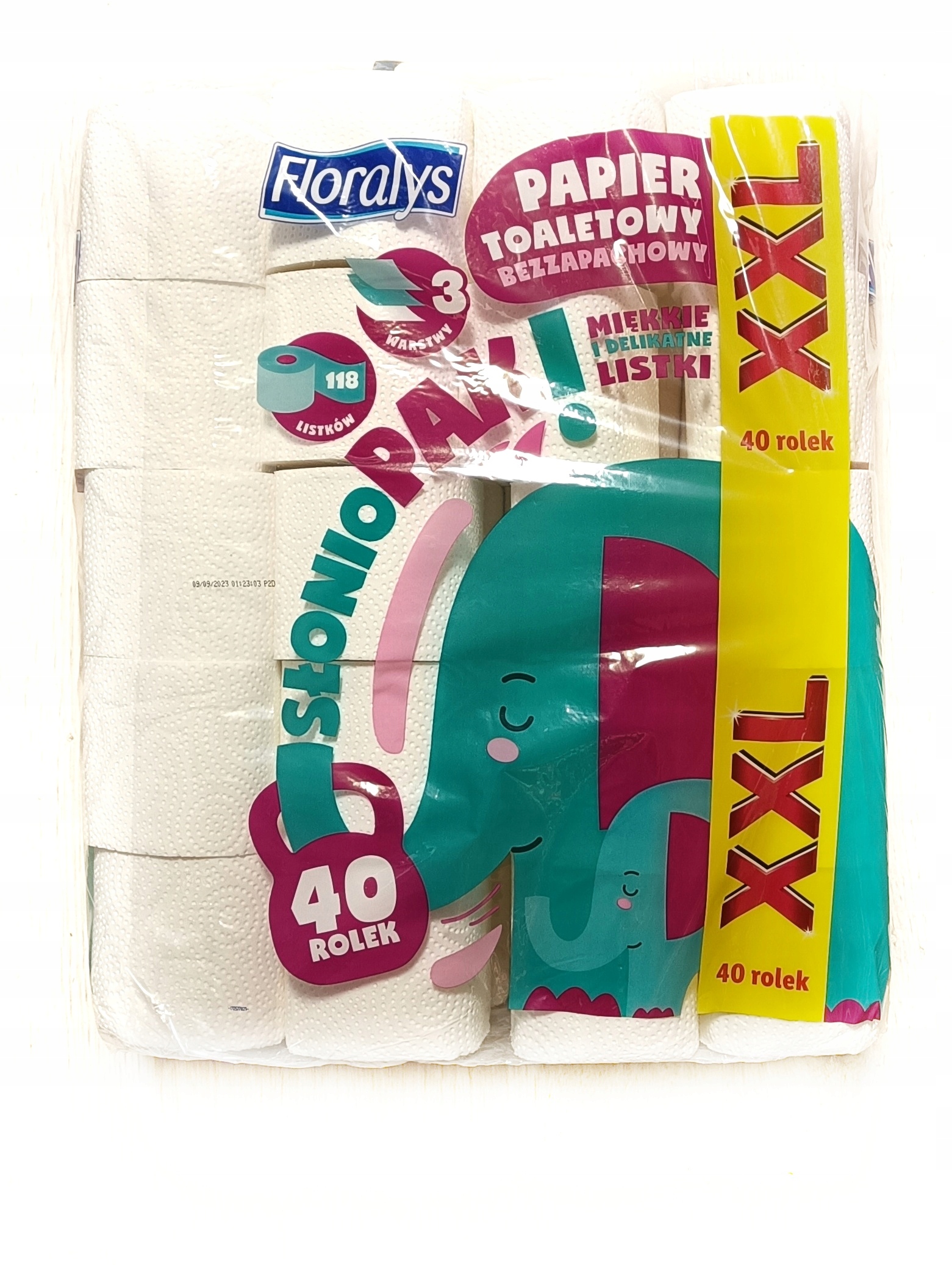 Papier toaletowy bezzapachowy Floralys 40 szt. - porównaj ceny - Allegro.pl