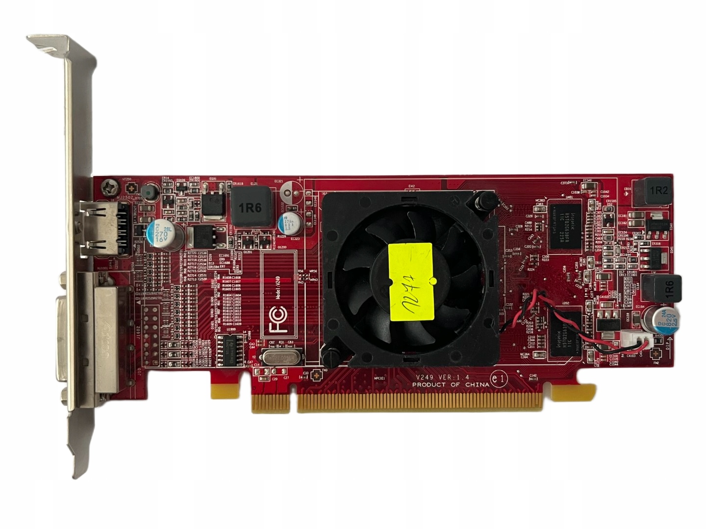 AMD Radeon HD7450 1GB 695629-001 HDMI DVI CHŁODZENIE AKTYWNE HIGH ...