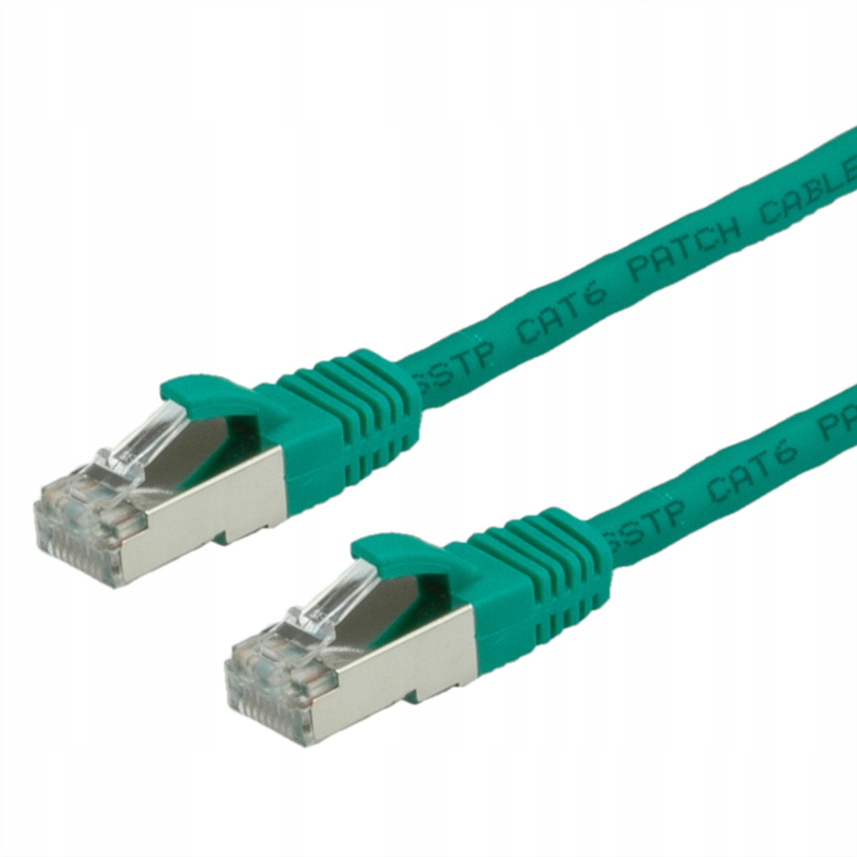 VALUE Kabel sieciowy patchcord RJ45 LAN kat.6 S/FTP LS0H, zielony, 1,5 m - Sklep, Opinie, Cena w ...