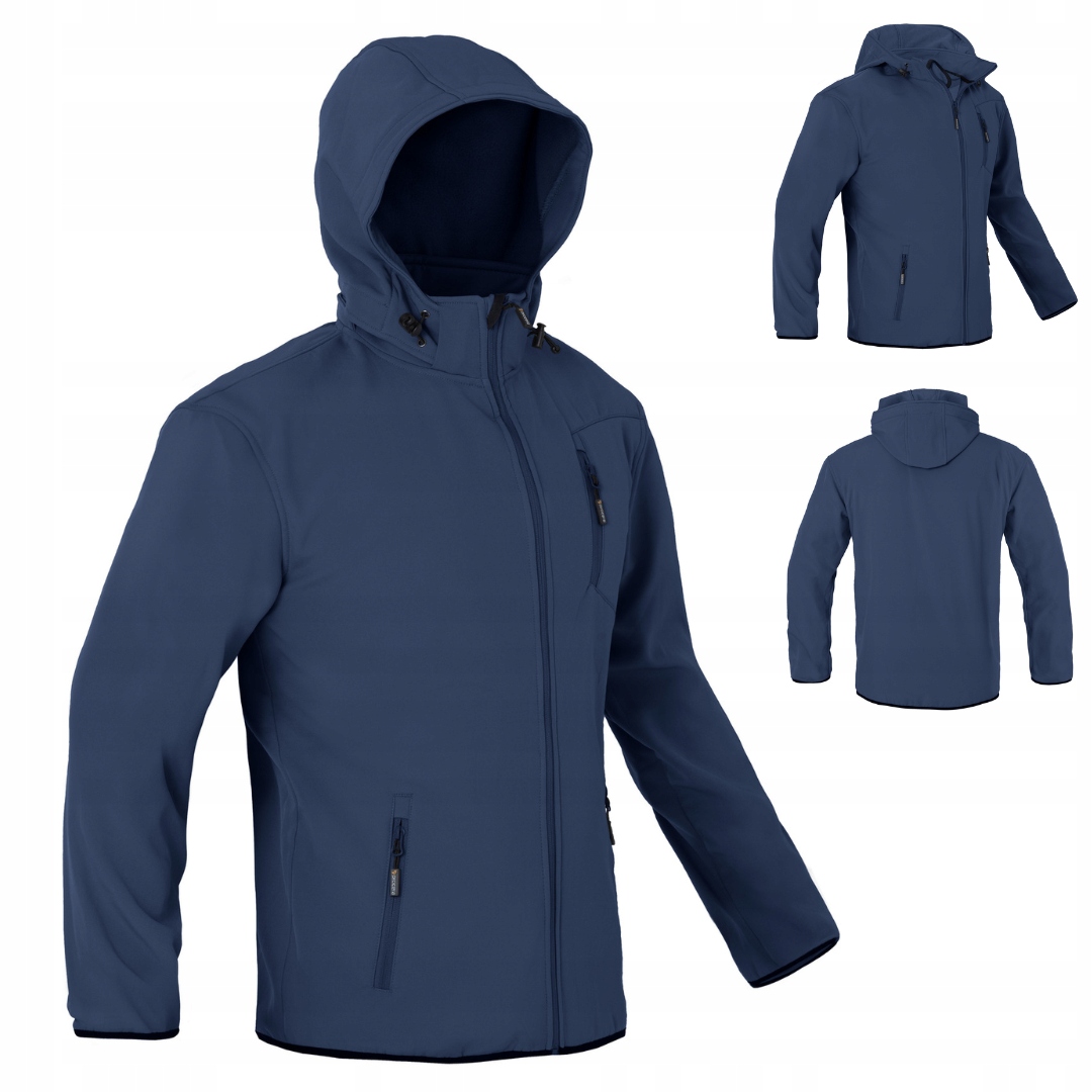 Kurtka softshell z kapturem wodoodporna TUNDRA rozmiar L (5908274529942 ...