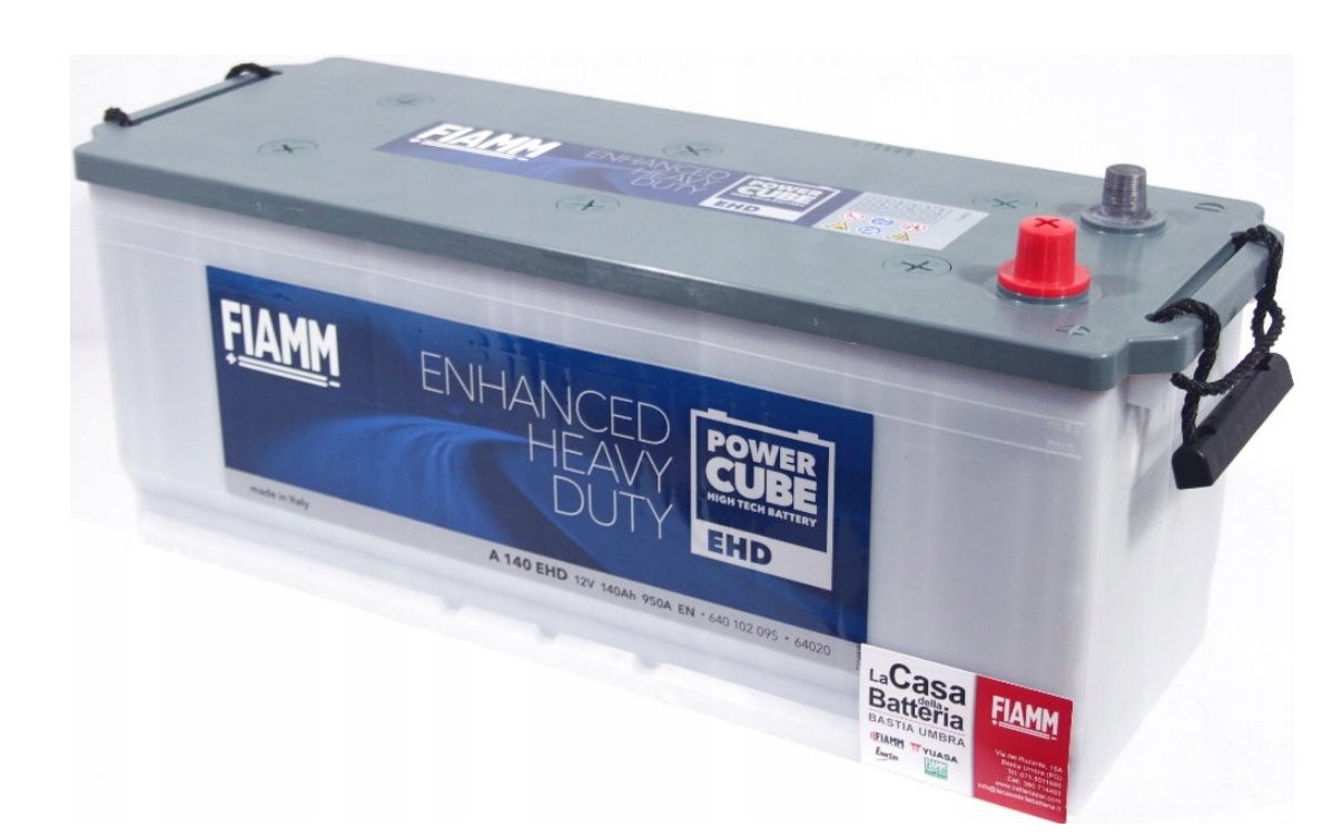 Akumulator FIAMM Power Cube EHD 12V 140Ah 950A FTP180EHD za 920 zł z ...