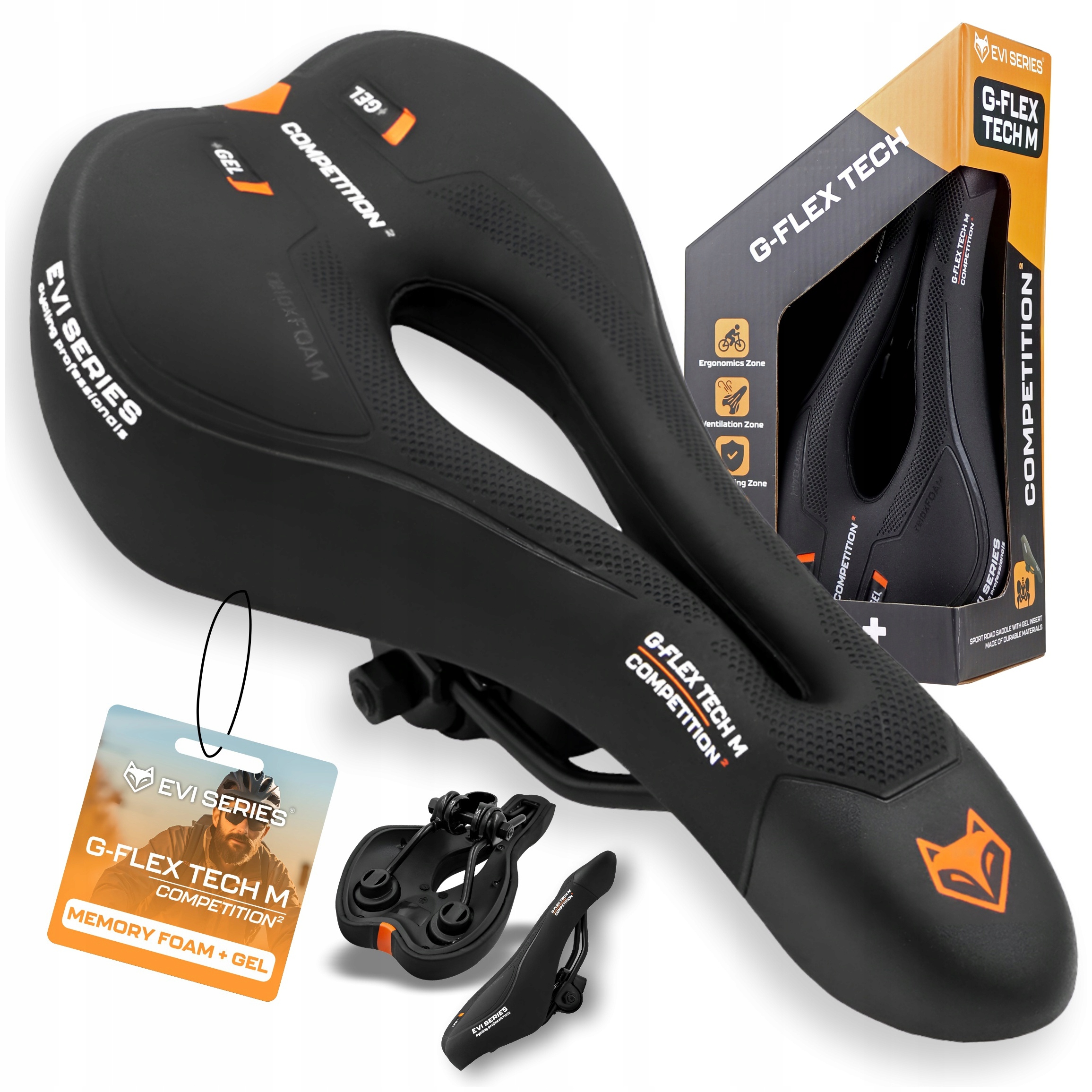 Gelové Sedlo Na Kolo - Sedla na kolo pánská - Allegro