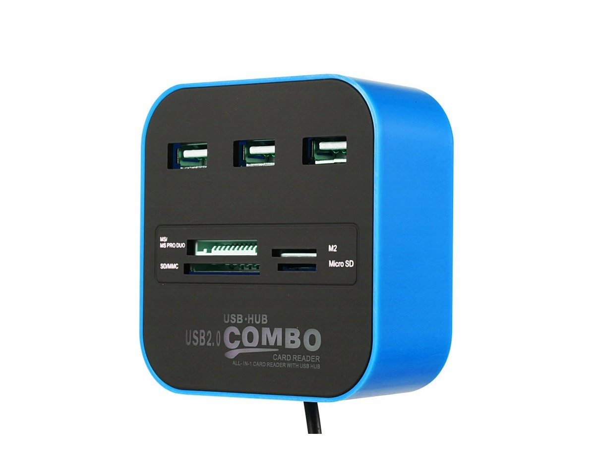 USB HUB + micro SD és MS kártyaolvasó, mint az Ikea Klockis, • Ár ...