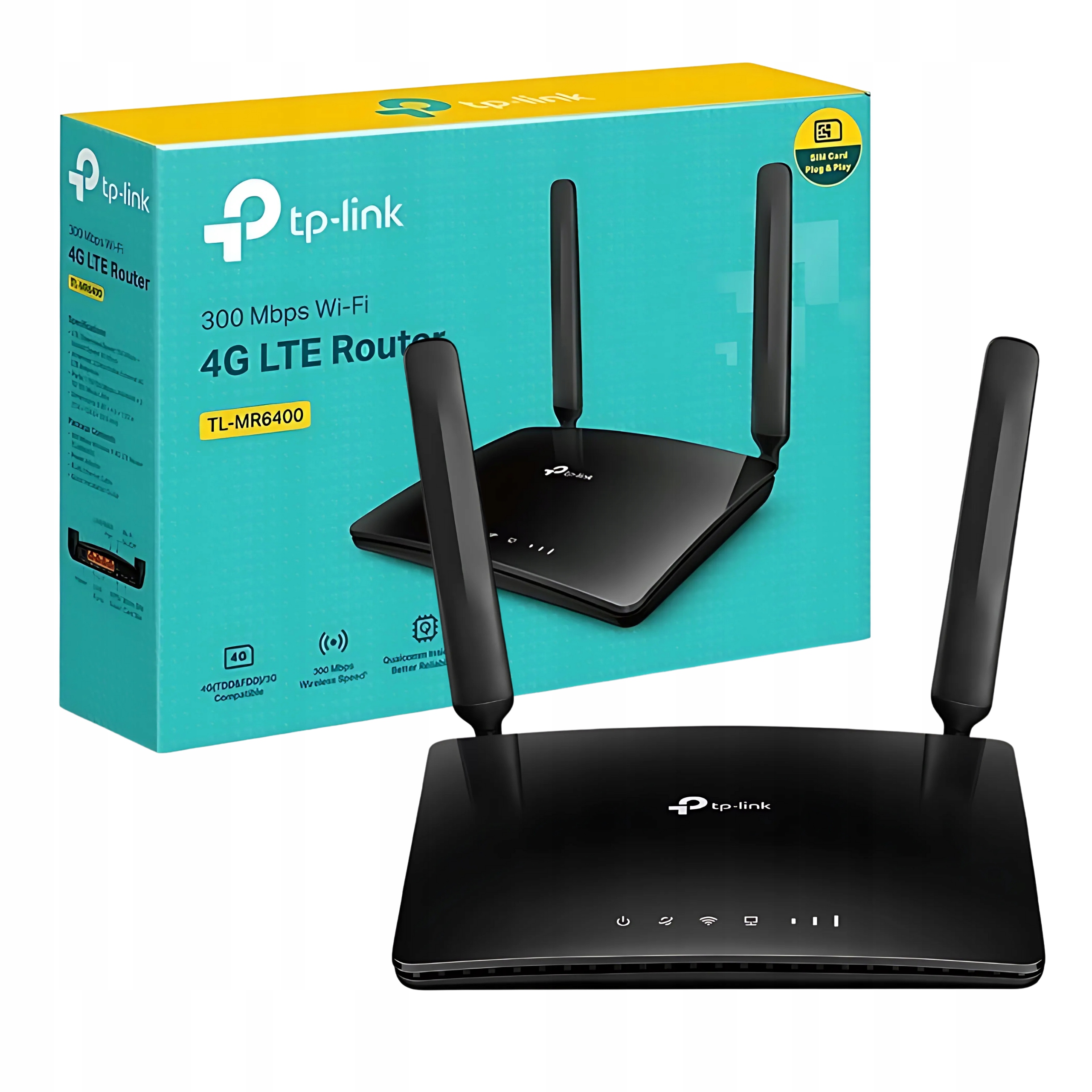 Router TP-Link BARKOS_PL TP-LNIK R1 LTE SIM 802.11n (Wi-Fi 4) - Allegro