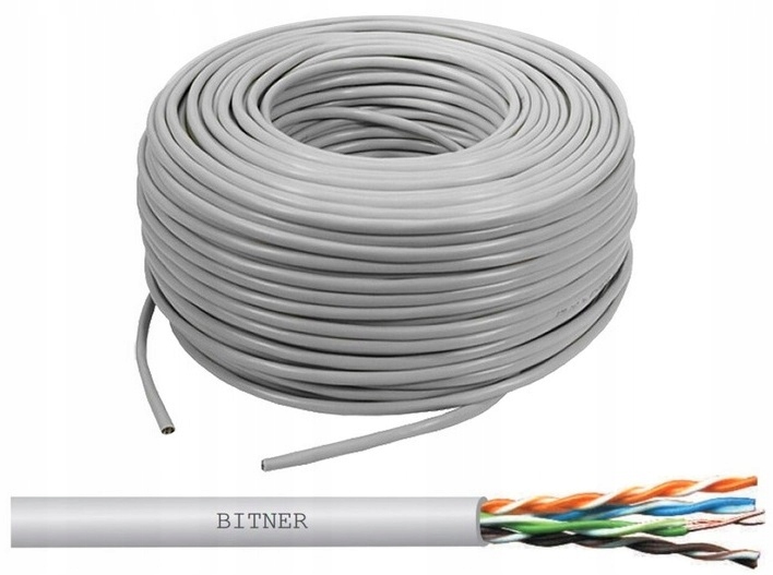 PrzewÓd Kabel SkrĘtka Utp Cat 6 4x2x0 5 Komputerowy Teleinformatyczny 1m 5902956141149 • Cena