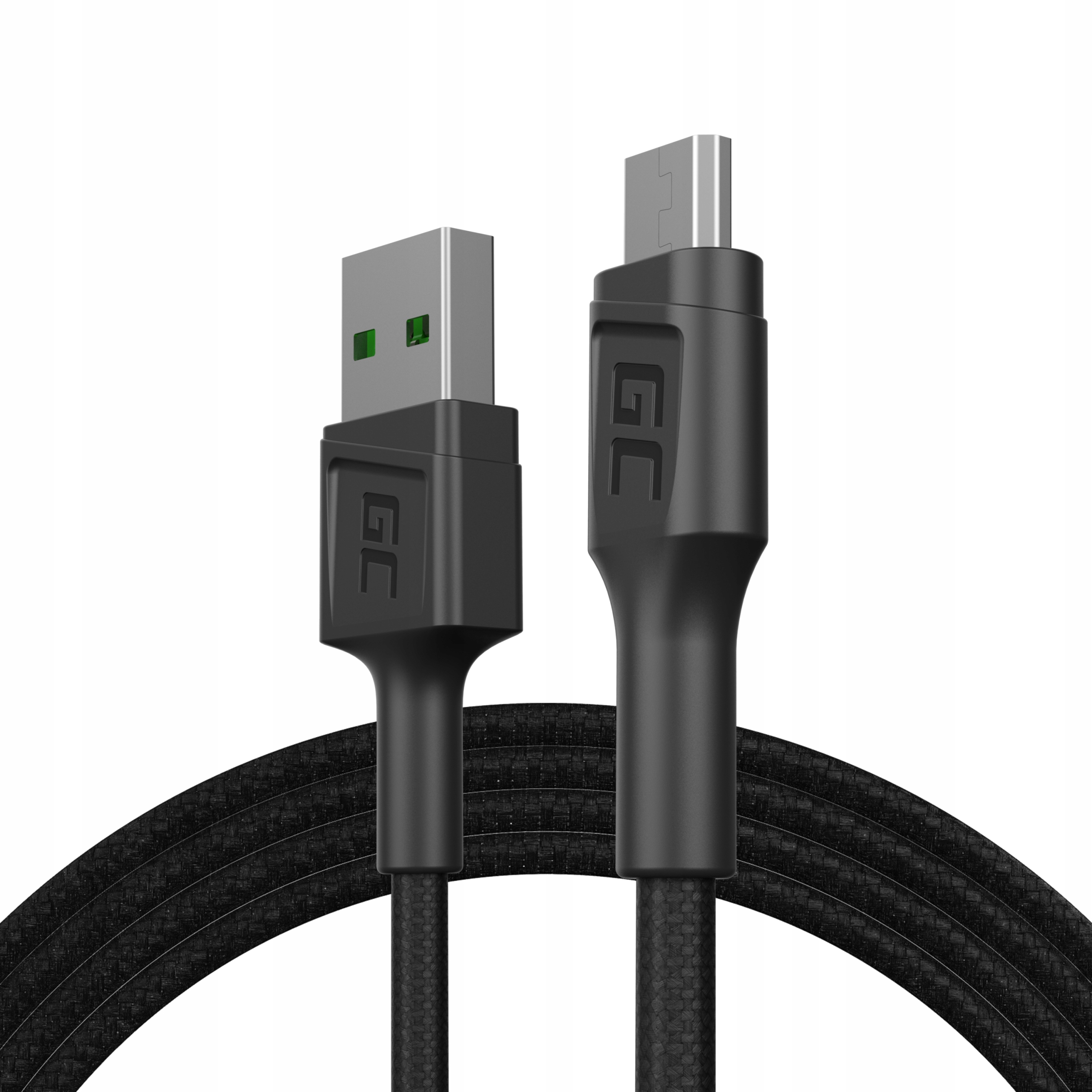 Kabel Green Cell USB - microUSB typ B 1,2 m czarny - Sklep, Opinie ...