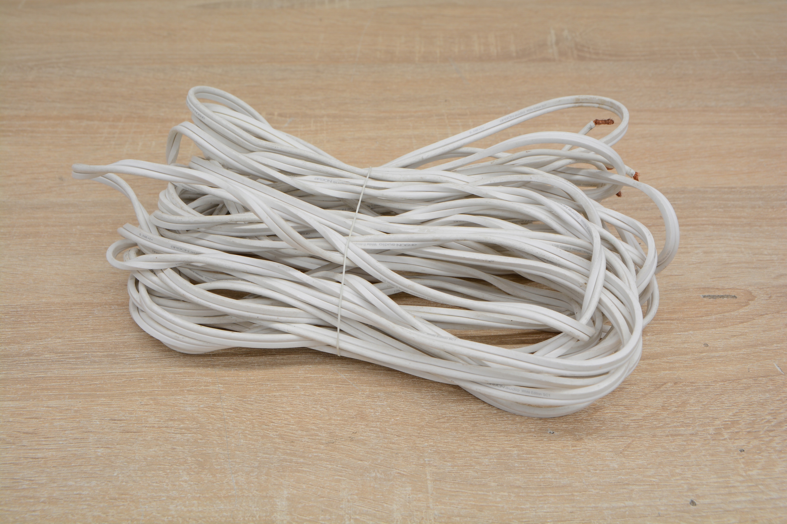 Przewody do kolumn kable głośnikowe Argon Audio White Edition SC1 15m ...