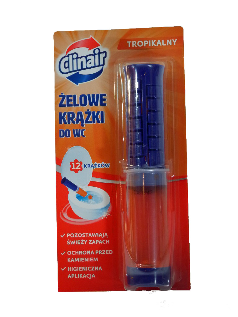 Clinair krążek czyszczenie WC 0,08l (9782156944568) • Cena, Opinie • Środki czyszczące ...