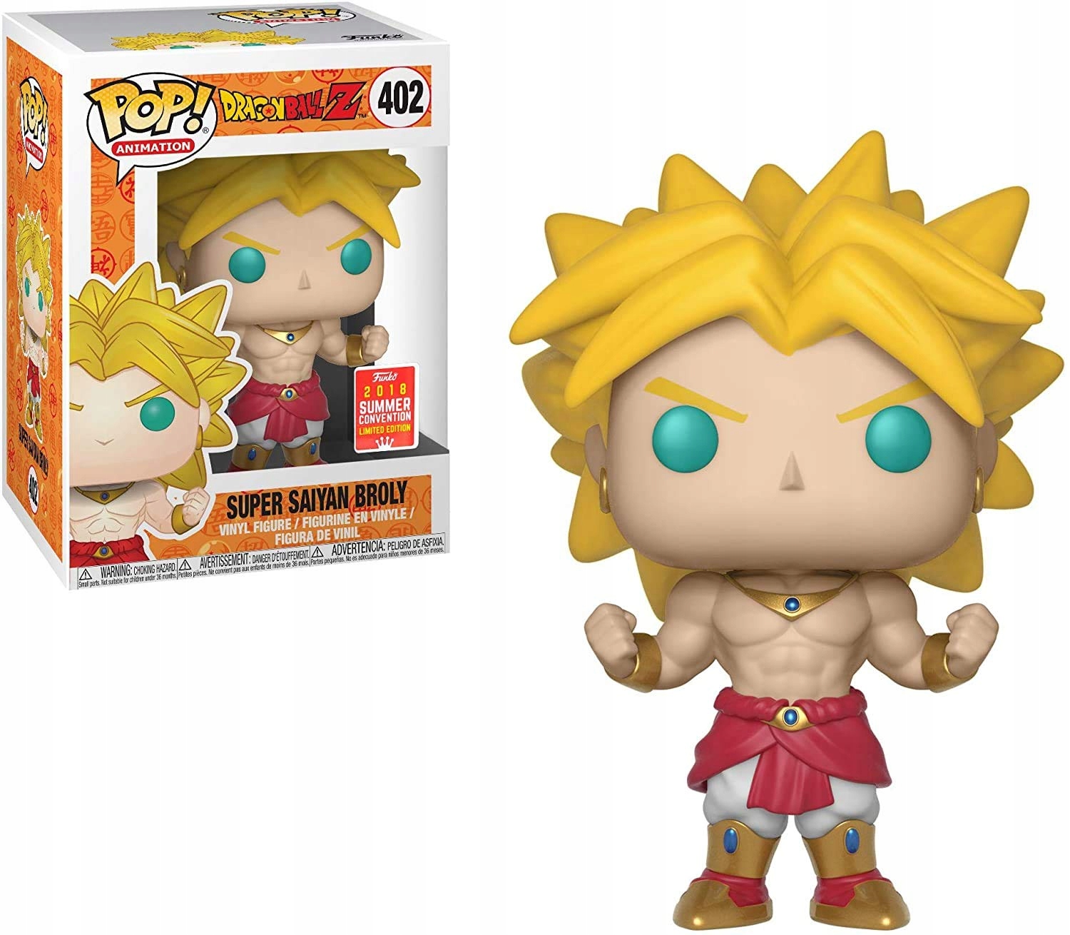 SHEIN SZÍNES SUPER SAIYAN BROLY FIGURA, (5907853142244) • Ár ...