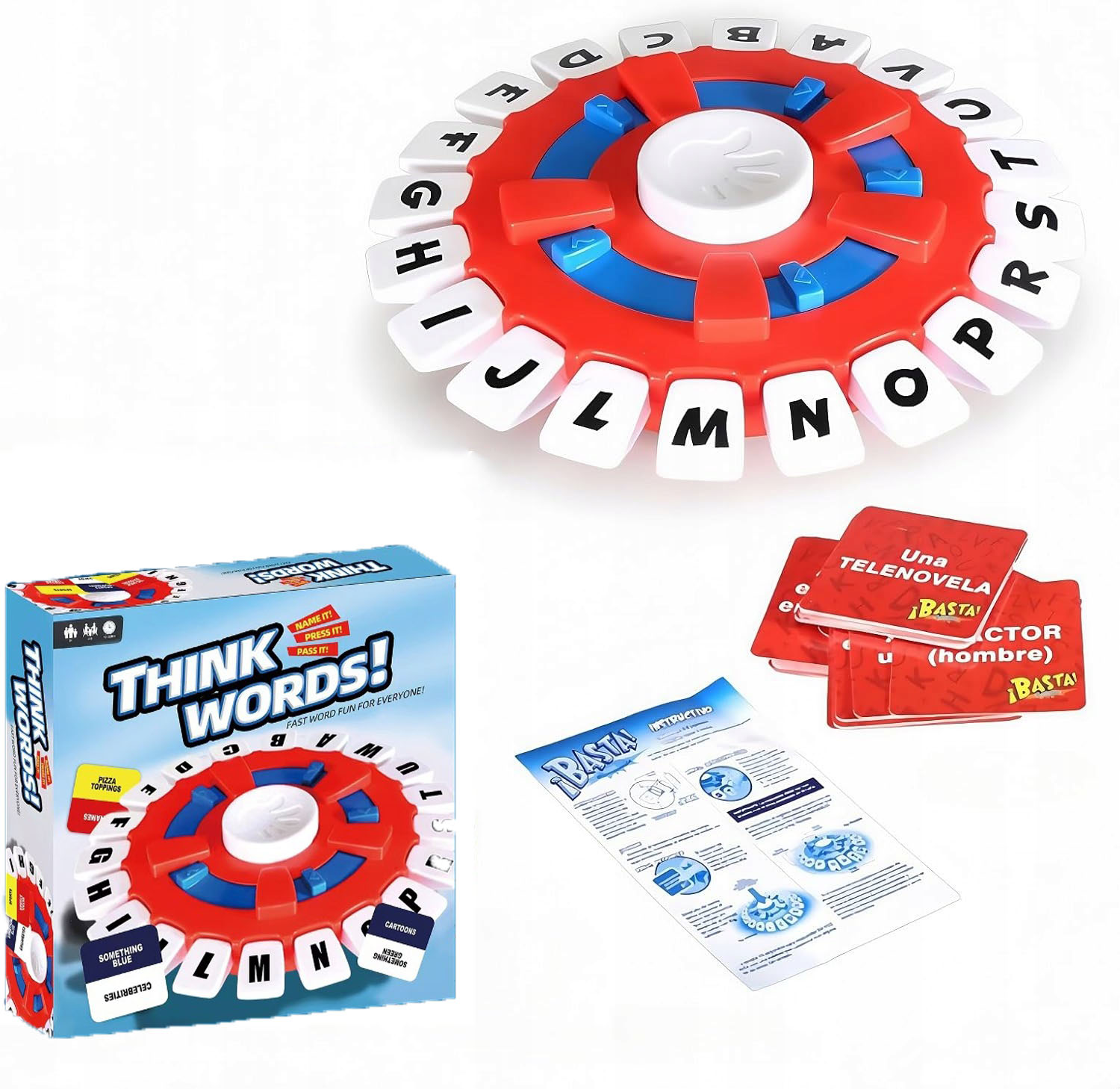 Gra planszowa Ideal Think Words - porównaj ceny - Allegro.pl