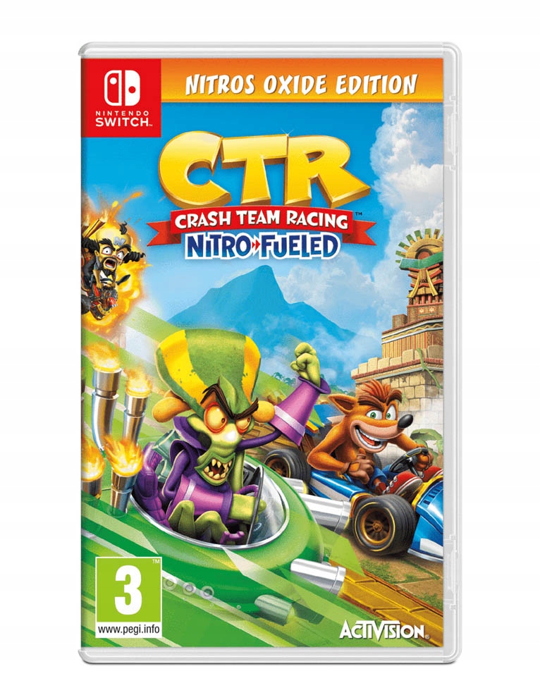 Crash Team Racing Nitrofueled Nitros Oxide Edition Nintendo Switch ...