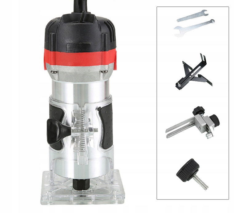 FREZARKA Frezarka do drewna ZESTAW KOMBO Z REGULACJĄ WYSOKOŚCI ...