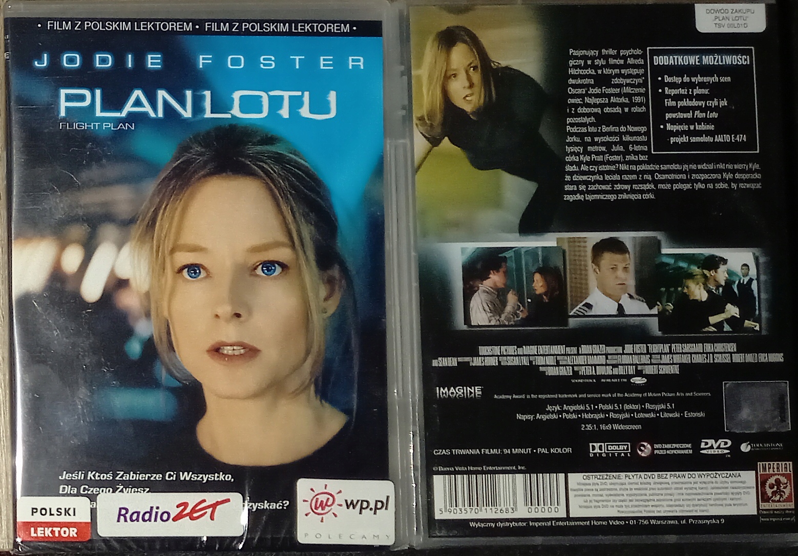 Plan lotu płyta DVD • Cena, Opinie - Allegro