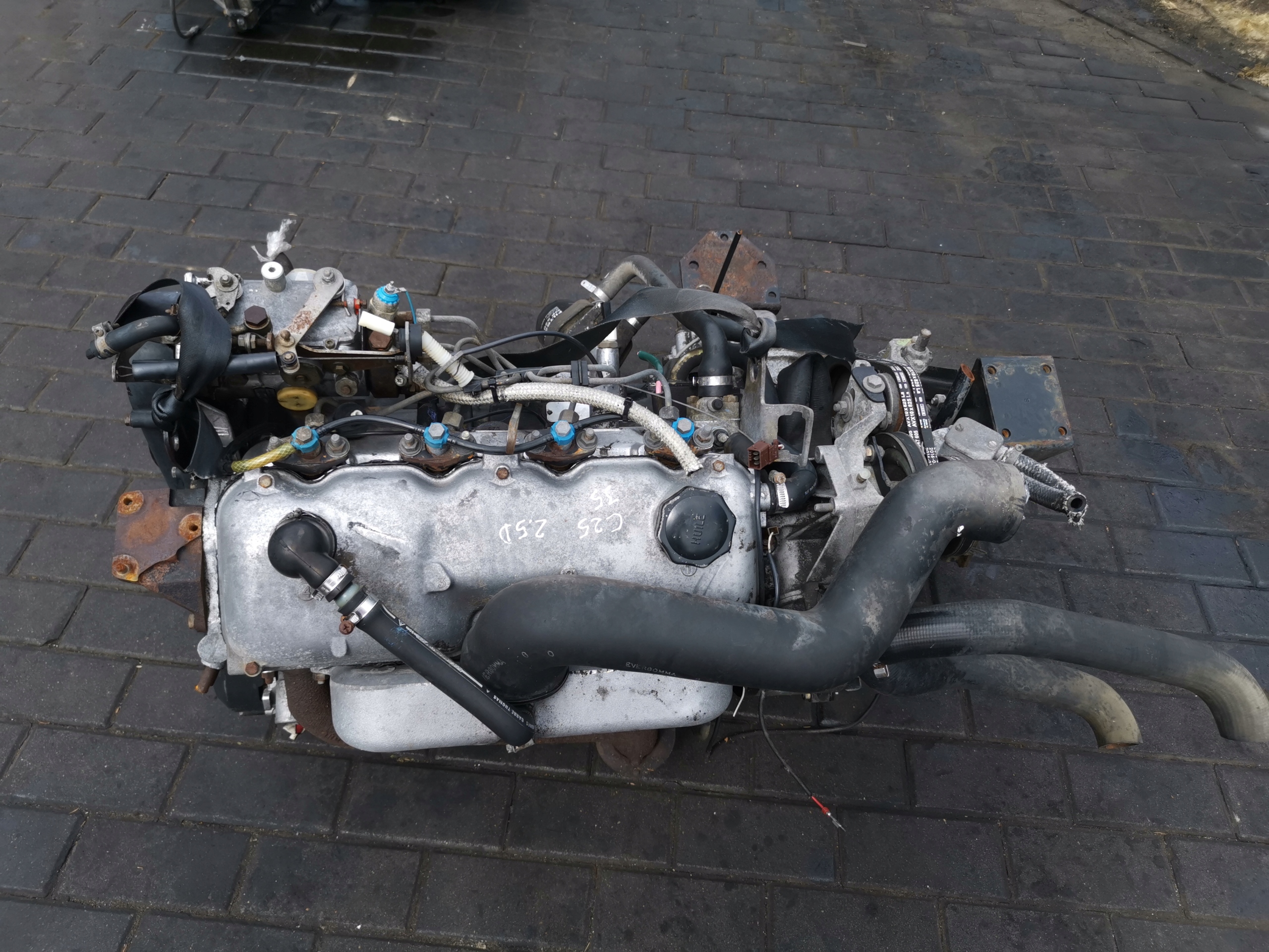 SILNIK KOMPLETNY CITROEN C25 PEUGEOT J5 2.5 D C25 J5 za 3499 zł z Mrozy ...