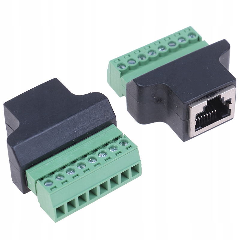 1 ks RJ45 pro šroubový konektor RJ45 samice do 8 za 664 Kč - Allegro