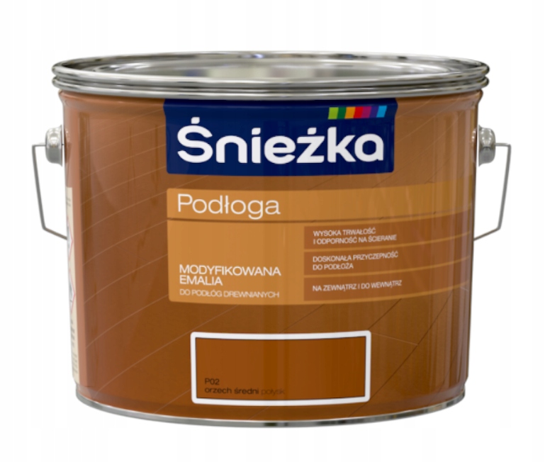 Emalia Ftalowa Podłoga Orzech Średni 2,5L Śnieżka (5903973036388 ...