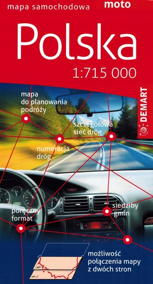 Polska - mapa samochodowa 1:715000 Praca zbiorowa - 16.90PLN - Allegro - Raty 0%, Darmowa ...