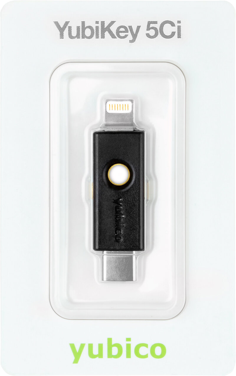 Yubico YubiKey 5Ci USB-C - Hardwarový klíč U2F FIDO/FIDO2 za 3535 Kč ...