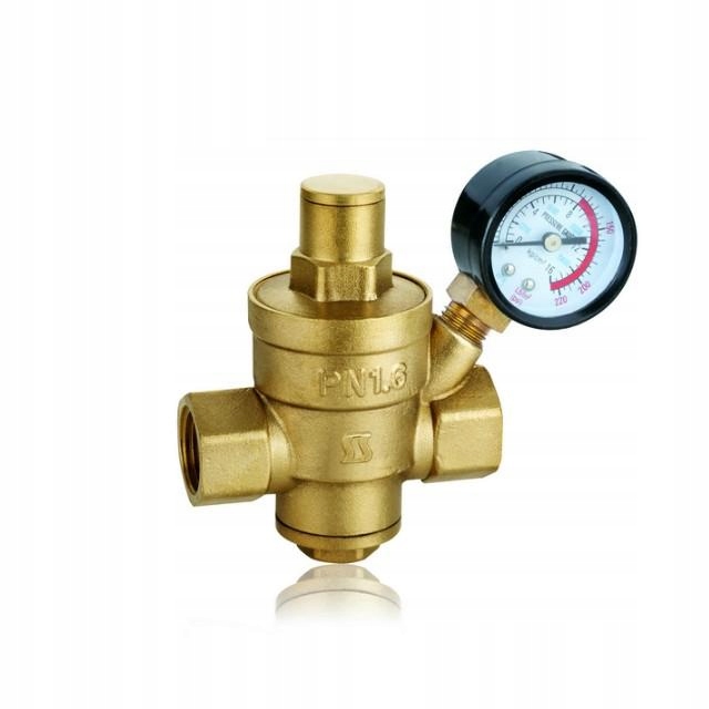 REDUKTOR CIŚNIENIA WODY 6/4 CAL REGULATOR IBO DN 40 Z MANOMETREM (5903887209694) • Cena, Opinie ...