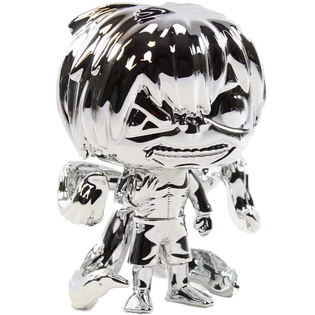Funko Pop! Tokyo Ghoul Ken Kaneki Silver Chrome Funimation 25th ...